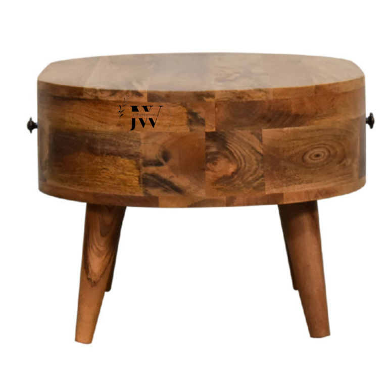 Btm Layout Solid Wood Solid Coffee Table with Storage In Mango Wood ...